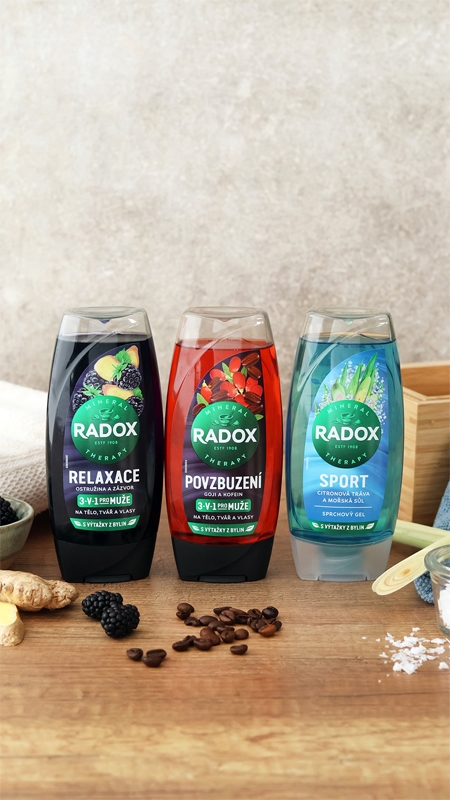 Radox Men Feel Sporty Shower Gel And Shampoo 2 In 1 | notino.ie