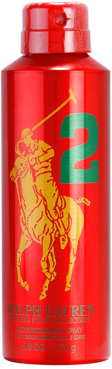 Ralph Lauren The Big Pony 2 Red Deo Spray for Men 170 g | notino.co.uk