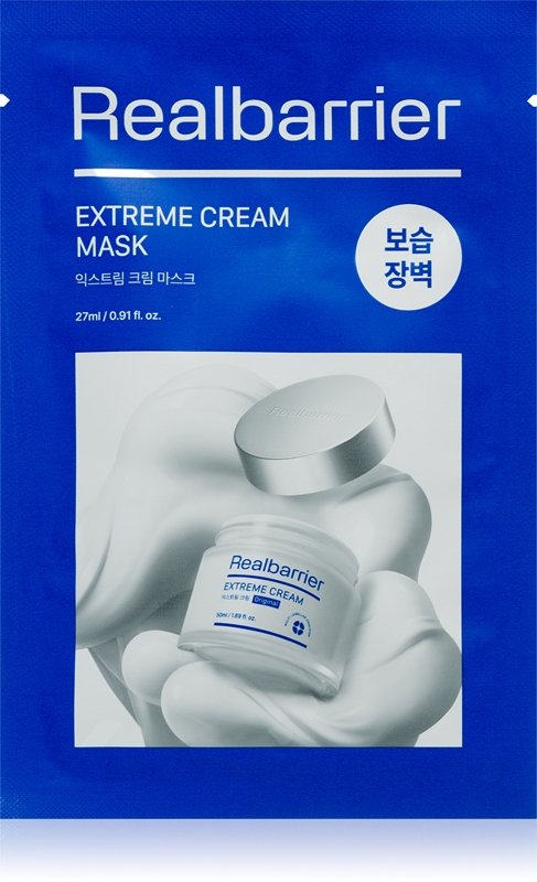 Real Barrier Extreme Cream Mask Calming Face Sheet Mask for intensive ...