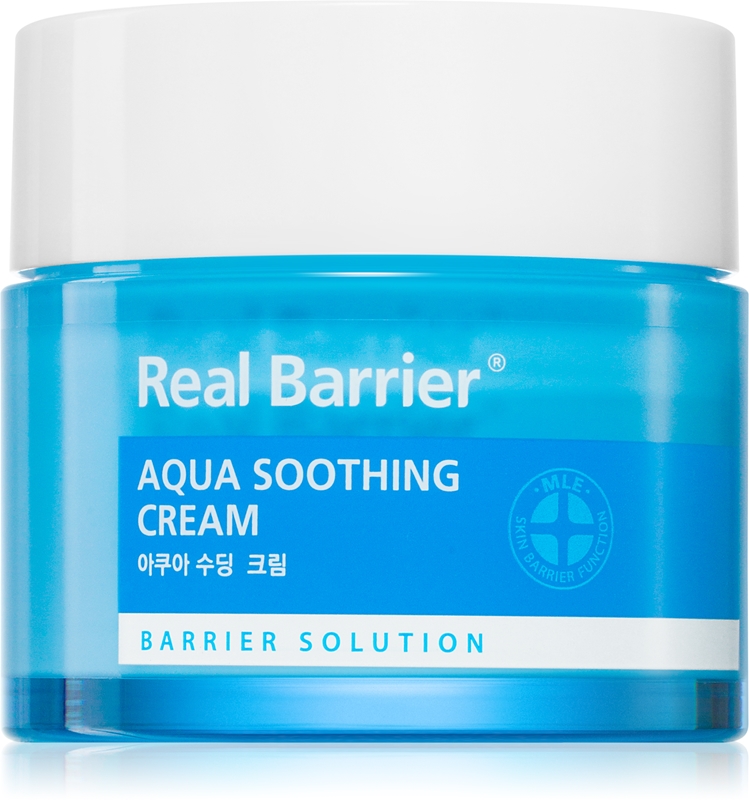 Real Barrier Aqua Soothing Mitrinošs želejkrēms ar nomierinošu efektu ...