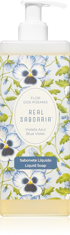 Real Saboaria Flor Dos Poemas Blue Violet nestemäinen saippua | notino.fi