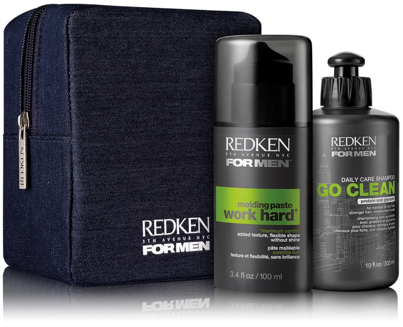 Redken For Men Go Clean set I. (For Dry And Normal Hair) for Men ...
