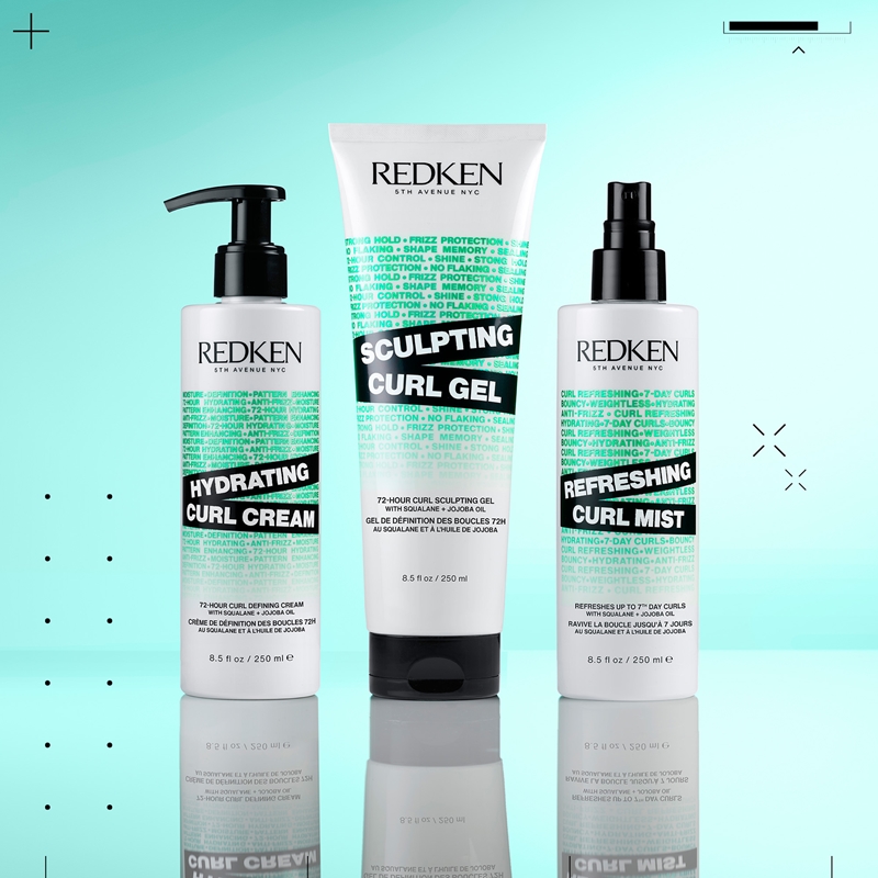 Redken Hydrating Curl Cream crème hydratante coiffante pour cheveux ...
