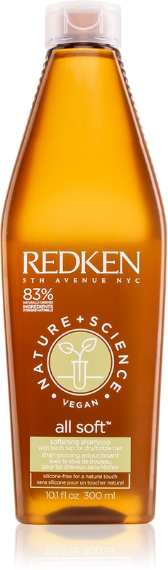 Redken Nature+Science All Soft shampoing hydratant pour cheveux secs et ...