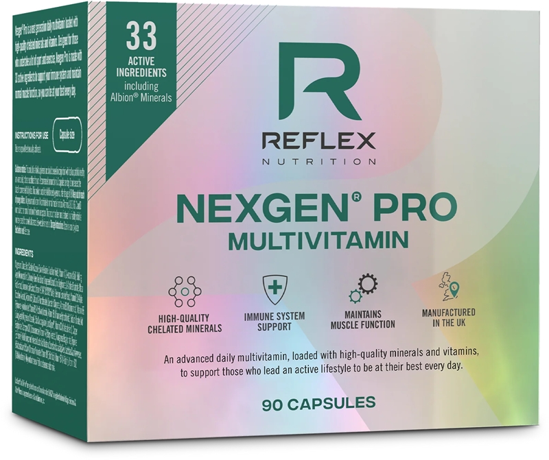 Reflex Nutrition Nexgen® PRO kapsułki dla prawidłowego funkcjonowania ...