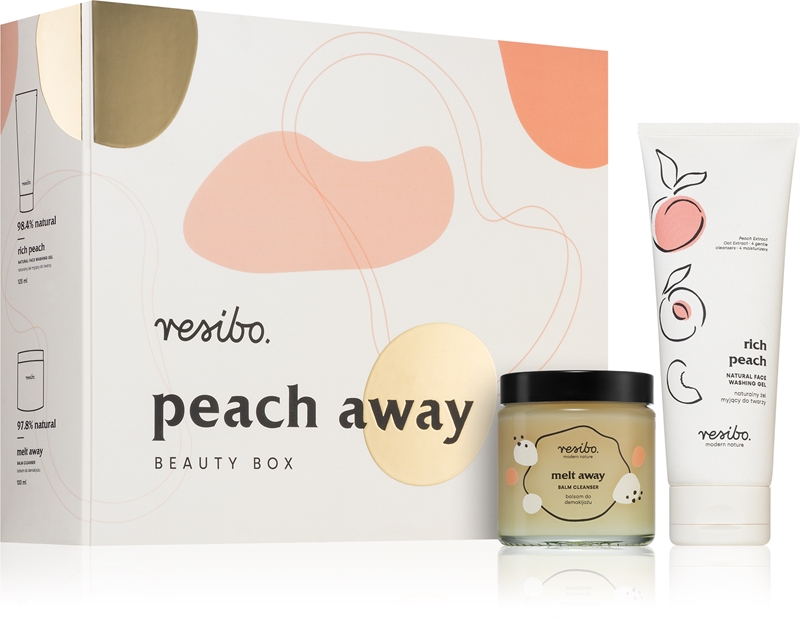 Resibo Peach Away Skin Care Set | notino.ie