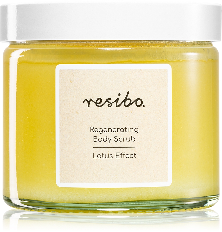 Resibo Regenerating Body Scrub. Lotus Effect tělový peeling se solí ...