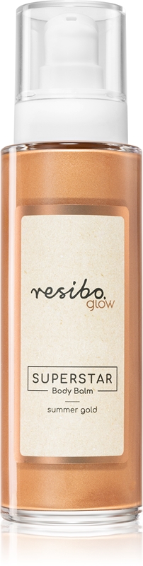 Resibo SUPERSTAR. Body Balm Summer Gold уеднаквяващ крем за тяло ...