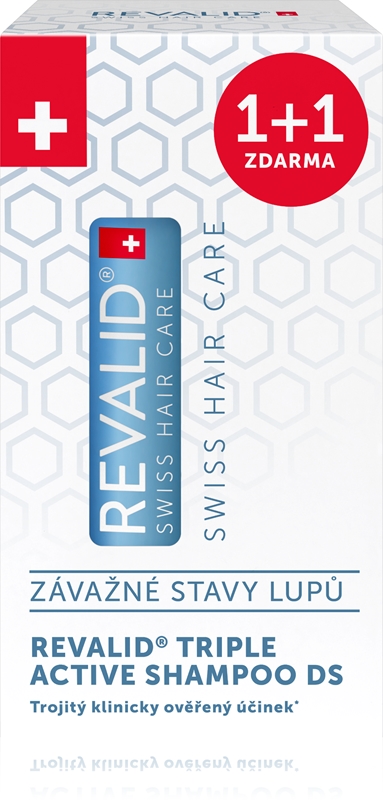 Revalid Triple Active Shampoo DS hellävarainen shampoo tali-ihottumaan ...