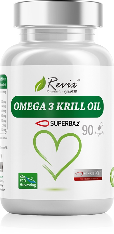 Revix Omega 3 Krill Oil tobolky pro normální činnost srdce a mozku | notino.cz