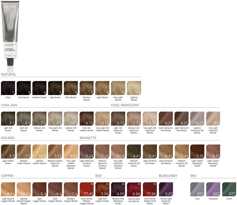 Revlon Professional Revlonissimo Color Sublime Permanent Hair Dye ...