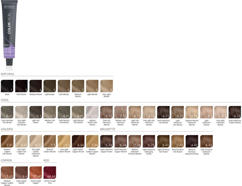 Revlon Professional Color Excel tartós hajszínező ammónia nélkül ...