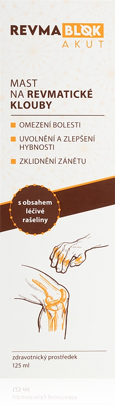 Revmablok AKUT pommade pour soulager les douleurs et les raideurs ...