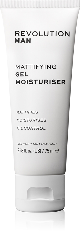 Revolution Man Mattifying Light Hydrating Gel Cream for oily skin ...