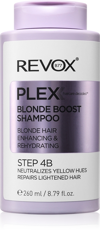 Revox B77 Plex Blonde Boost Shampoo. Step 4B Brassy Tones Neutralizing ...