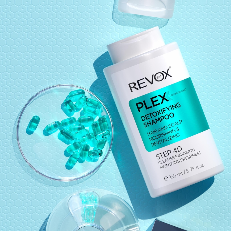 Revox B77 PLEX Detoxifying Shampoo. Step 4D shampoing purifiant ...