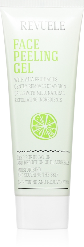 Revuele Face Peeling Gel AHA Fruit Acids reinigendes Hautpeeling gegen ...