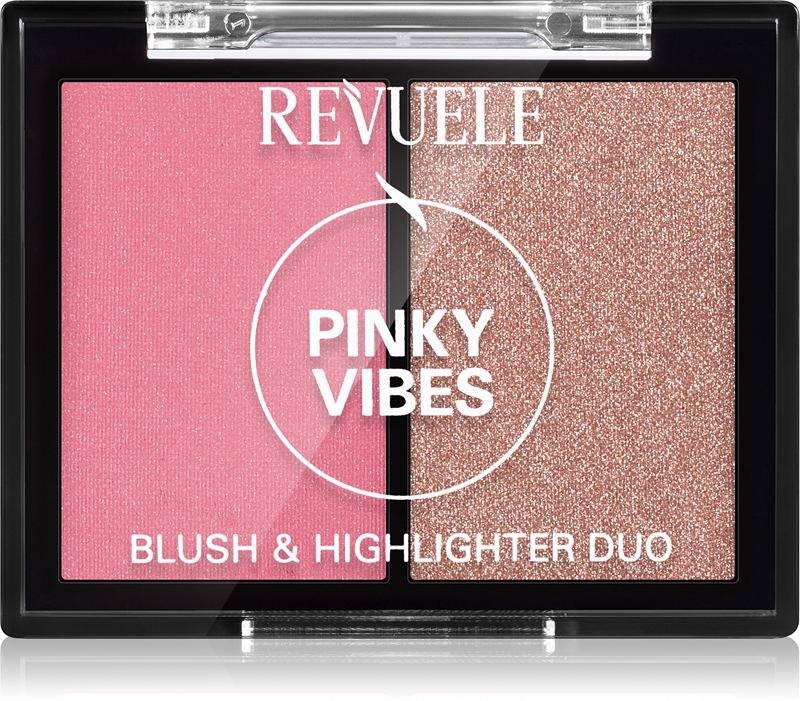 Revuele Blush & Highlighter Duo Blush with Illuminator | notino.ie
