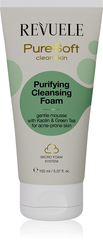 Revuele PureSoft Clean Skin deep-cleansing mousse for problem skin ...