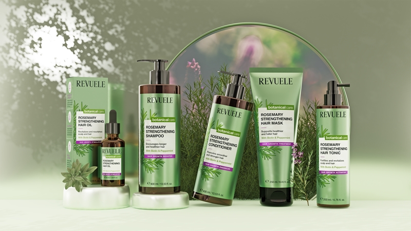 Revuele Botanical Care Rosemary зміцнюючий шампунь для стимуляції росту ...