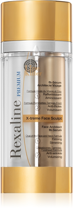 Rexaline Premium Line-Killer X-Treme Face Sculpt Dual Serum with anti ...