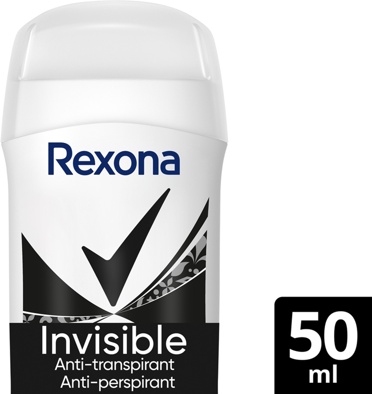 Rexona Invisible Black and White desodorizante em stick desodorizante ...