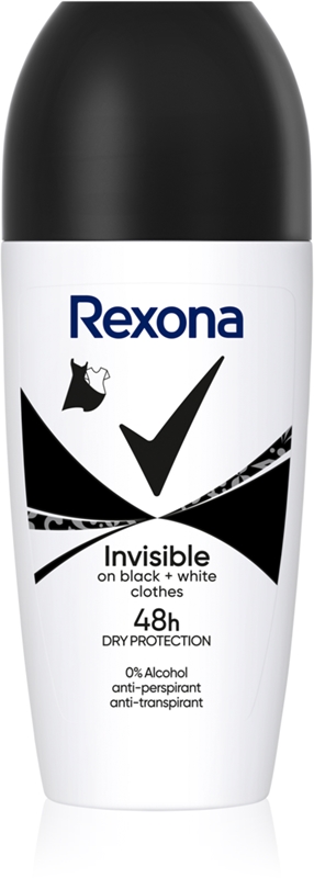 Rexona Invisible on Black + White Clothes Antitranspirant | notino.de