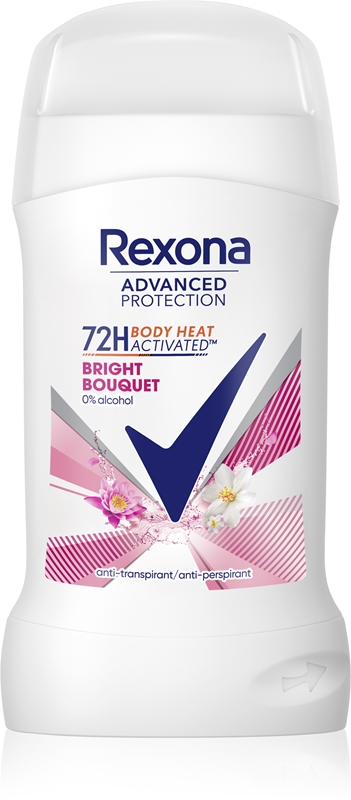 Rexona Advanced Protection Bright Bouquet antitranspirante en barra 72h ...