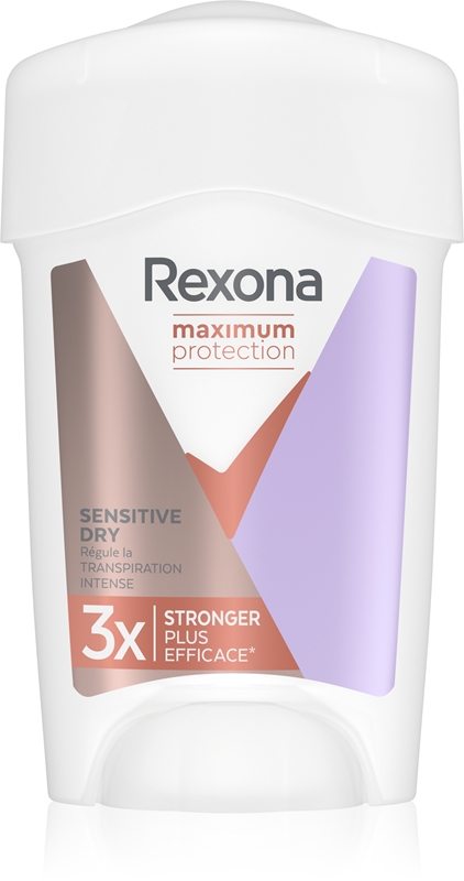 Rexona Maximum Protection Sensitive Dry cream deodorant to treat ...