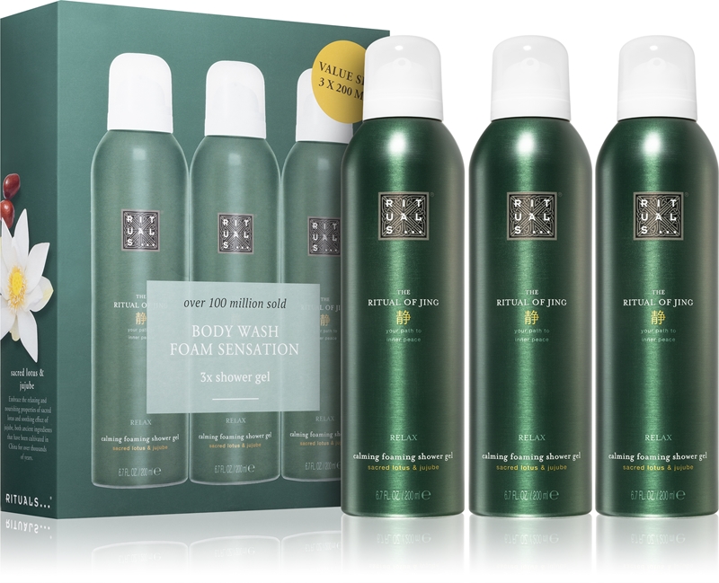 Rituals The Ritual Of Jing mousse de douche conditionnement avantageux ...