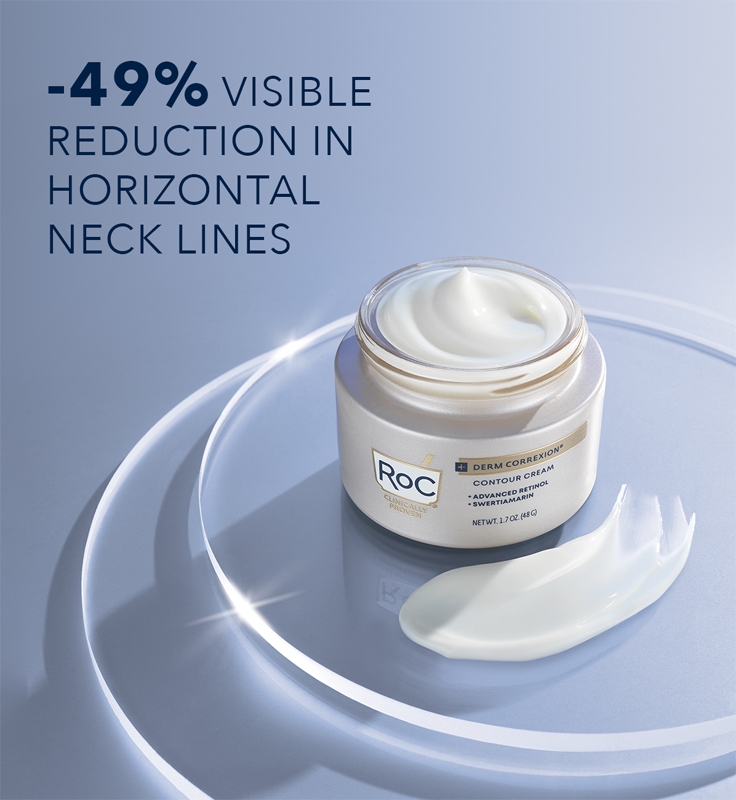 RoC Derm Correxion Contour creme facial reafirmante antirrugas com ...
