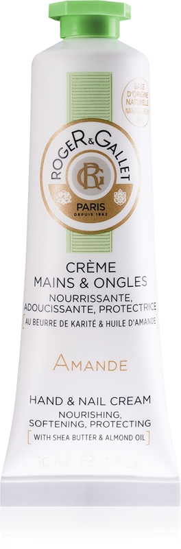 Roger & Gallet Amande Persane crème nourrissante mains et ongles ...