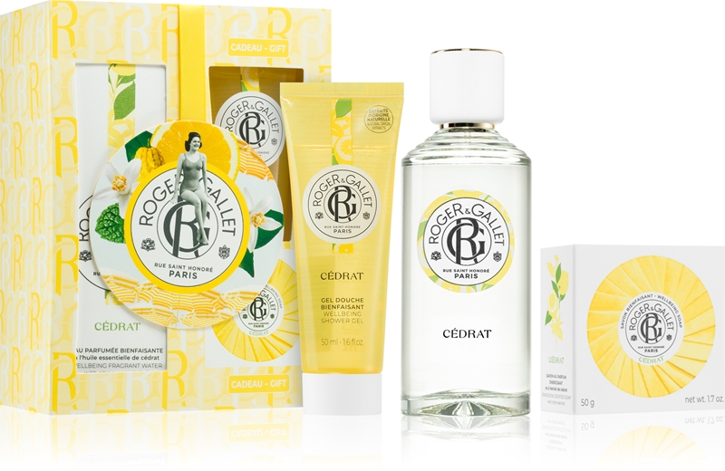 Roger & Gallet Summer Set Cédrat coffret cadeau pour femme | notino.fr