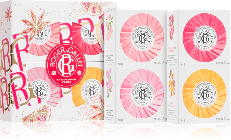 Roger & Gallet Wellbeing Soaps Set gift set for women | notino.co.uk