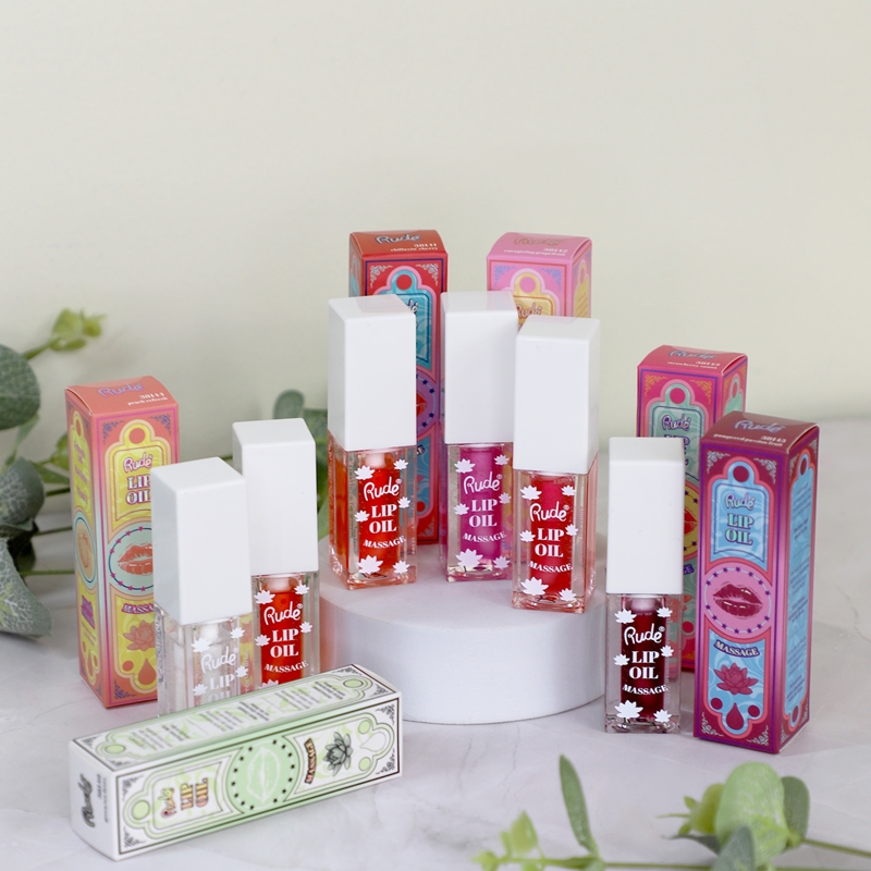 Rude Cosmetics Lip Oil Massage olej na rty s hydratačním účinkem ...