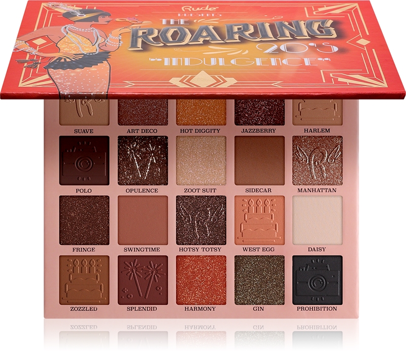 Rude Cosmetics The Roaring 20's Eyeshadow Eyeshadow Palette | notino.ie