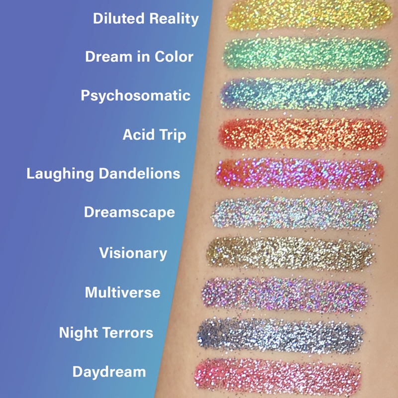 Rude Cosmetics Vivid Dreams paillettes visage et corps | notino.fr