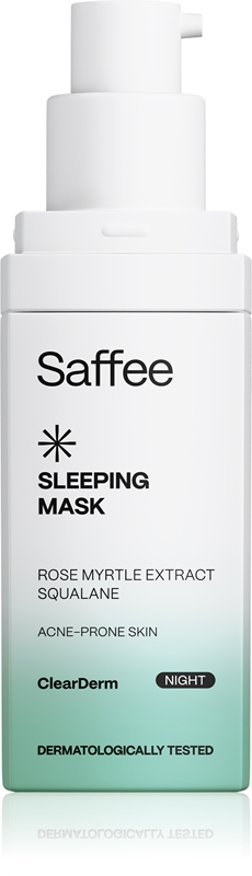 Saffee ClearDerm Sleeping Mask night mask for problem skin | notino.co.uk