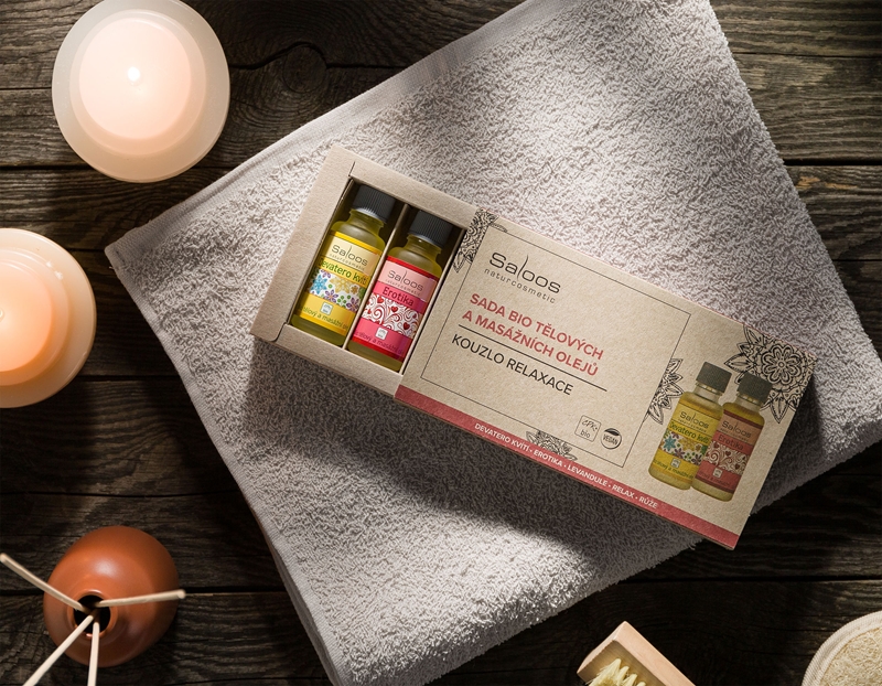 Saloos Bio Body And Massage Oils The Magic Of Relaxation Gift Set ...