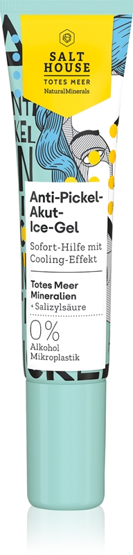 Salt House Natural Minerals Anti-pimple Acute Cooling Gel kühlendes Gel ...