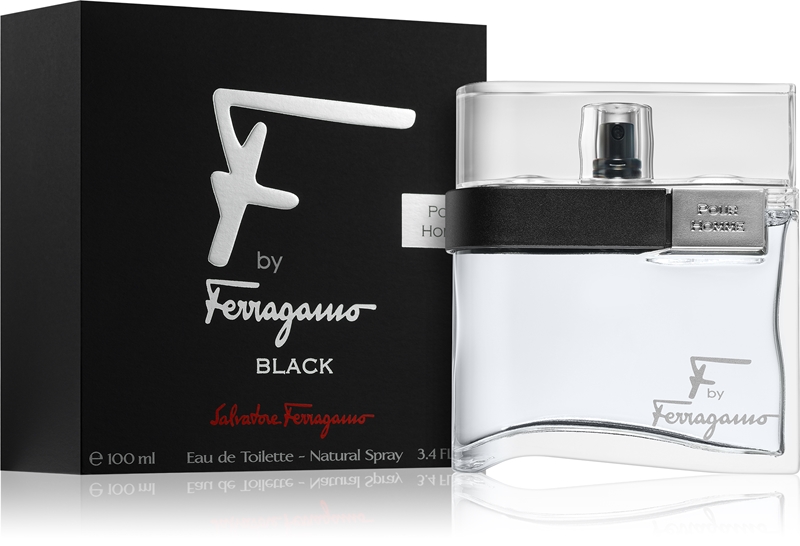 Ferragamo F by Ferragamo Black eau de toilette for men | notino.co.uk