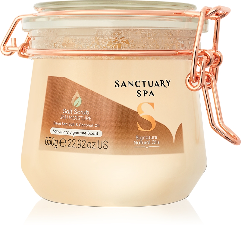 Sanctuary Spa Signature Natural Oils salt scrub with nourishing and ...