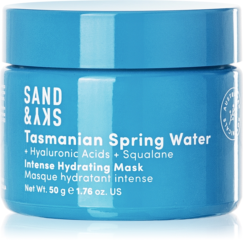 Sand & Sky Tasmanian Spring Water Intense Hydrating Mask Intense ...