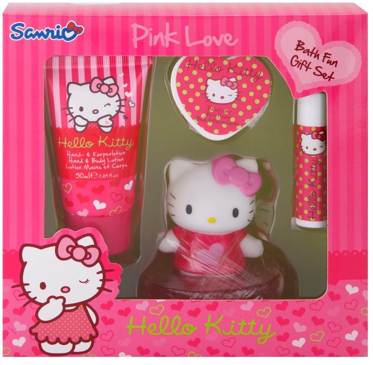 Sanrio Hello Kitty Pink Love dárková sada II. | notino.cz