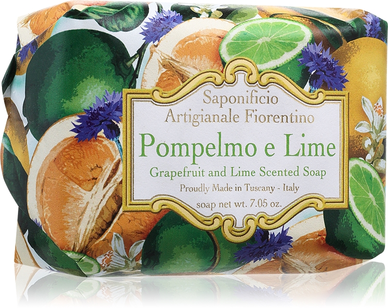Saponificio Artigianale Fiorentino Grapefruit and Lime Perfumed Soap ...
