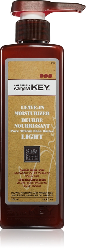 Saryna Key Pure African Shea Butter Light Leave-In Conditioner met Shea ...