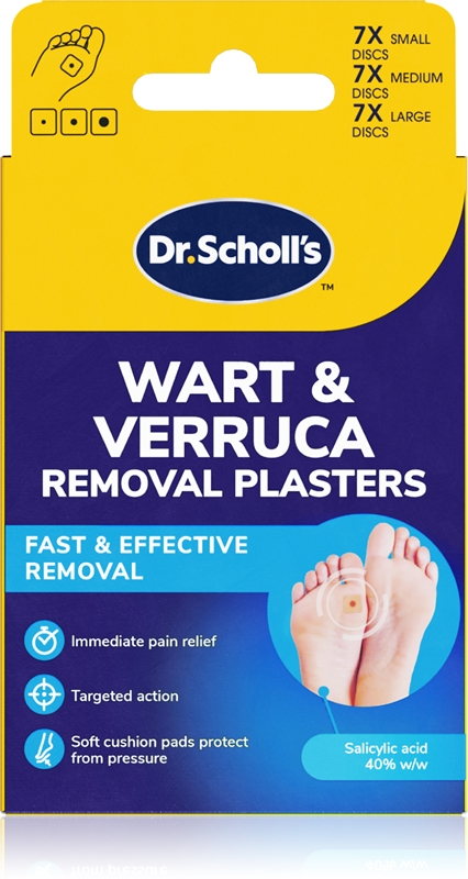Scholl Dr. Scholl's Wart & Verruca Plaster laastarisetti syyliin ja ...