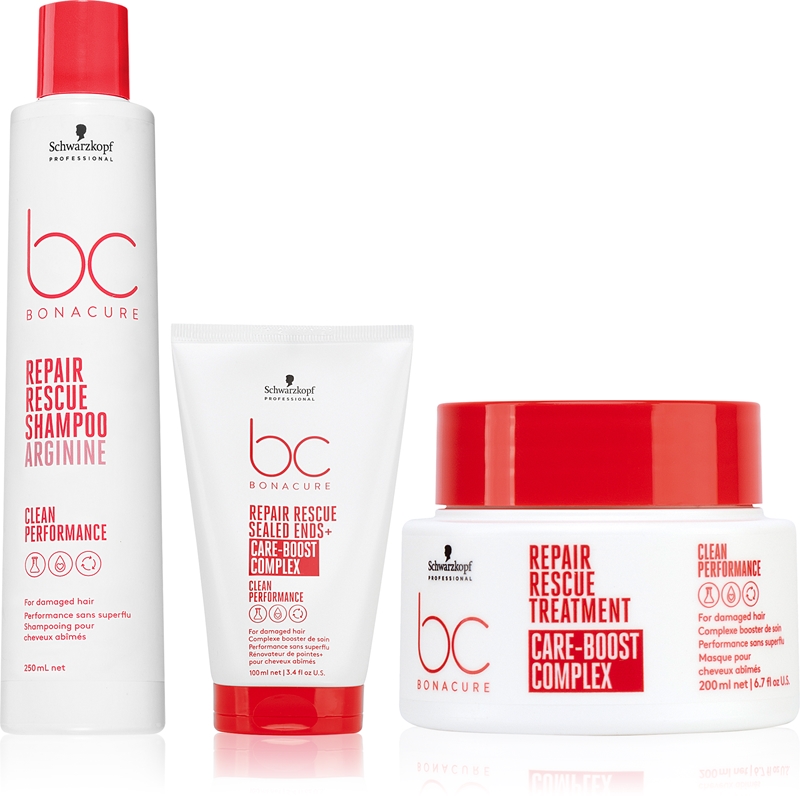Schwarzkopf Professional BC Bonacure Repair Rescue rinkinys sausiems ir ...