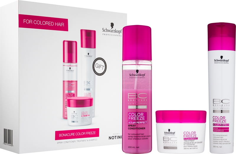 Schwarzkopf Professional BC Bonacure Color Freeze Cosmetic Set II ...
