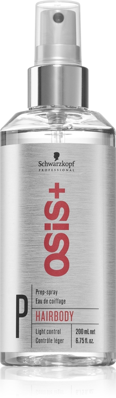 Schwarzkopf Professional Osis+ Hairbody Volume przed stylizacją przed ...